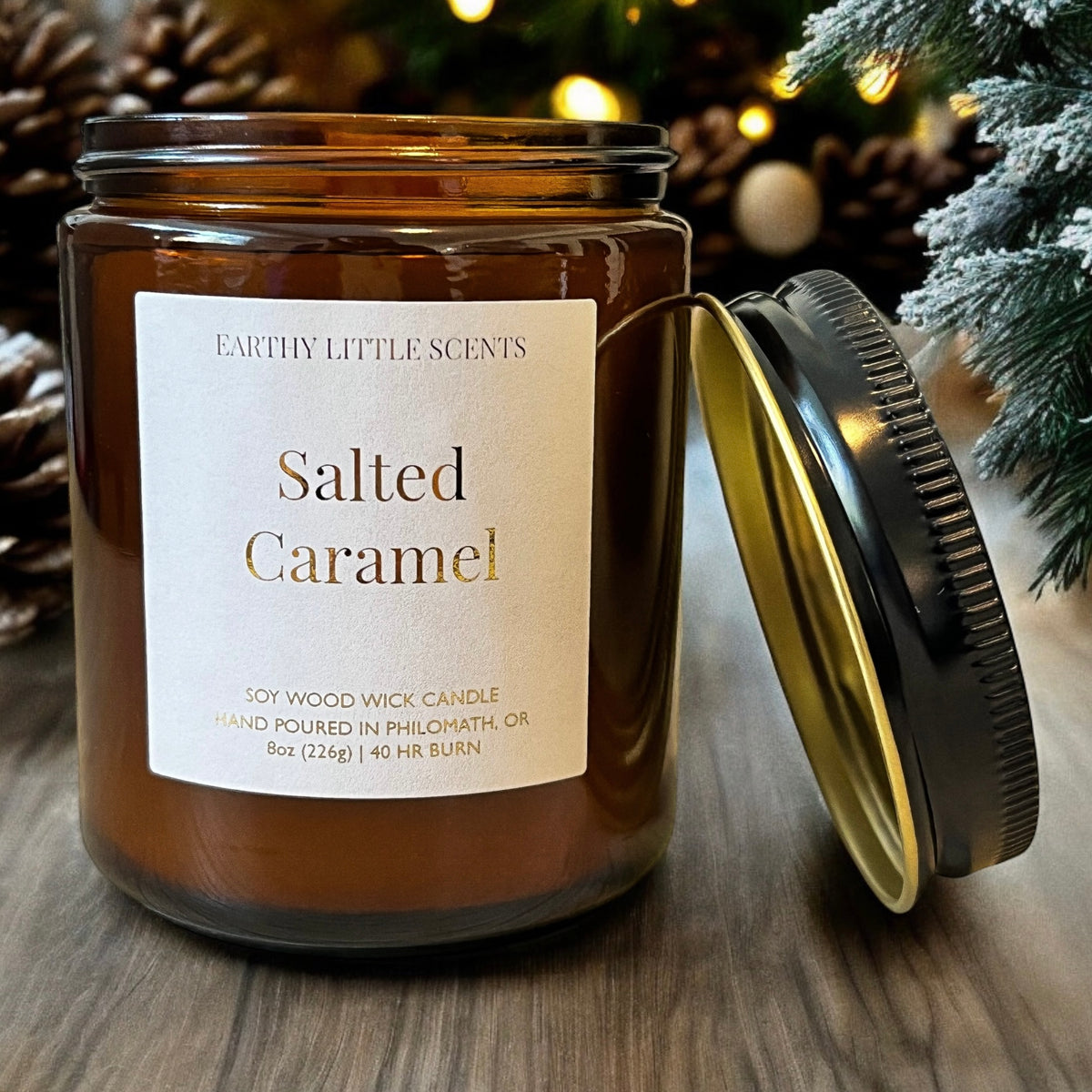 Salted Caramel Sale Candle | Earthy Little Scents